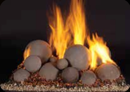 Alterna Contemporary Vented FireBalls Sets