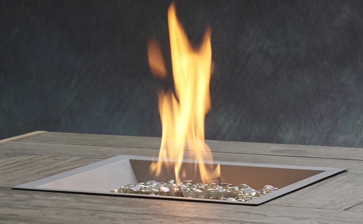 Square Fire Pit Burners